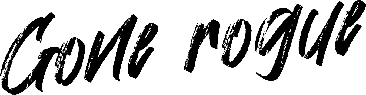 Gone Rogue | Custom Apparel – KSHDesignStudio